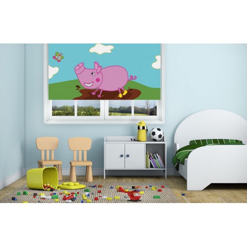 Pinky Pig roller blinds | Decoshaker